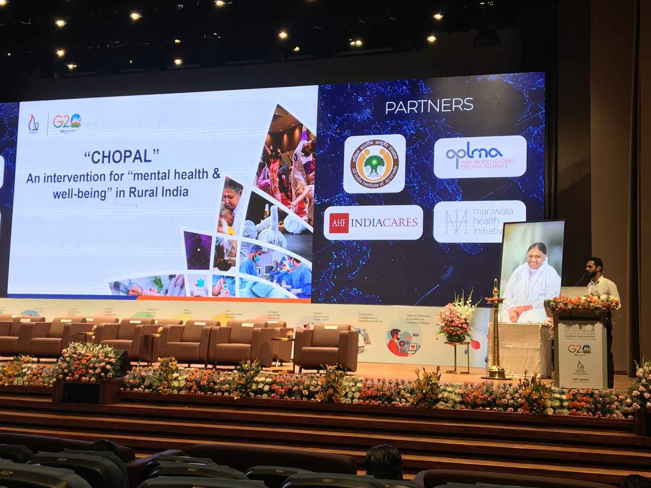 Chopal model presentation at G-20 IHH Summit | Mindroot Foundation