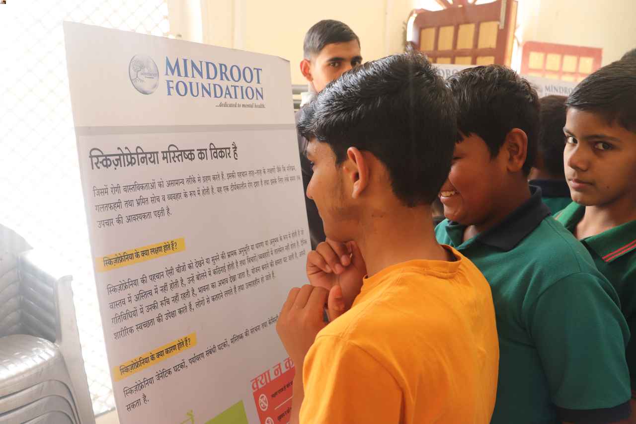 Mental Health Awareness Activity at Kalakh Bandh | Mindroot Foundation