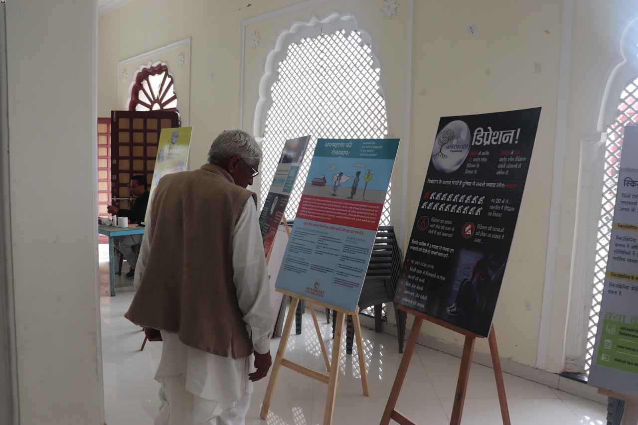 Mental Health Awareness Activity at Kalakh Bandh | Mindroot Foundation